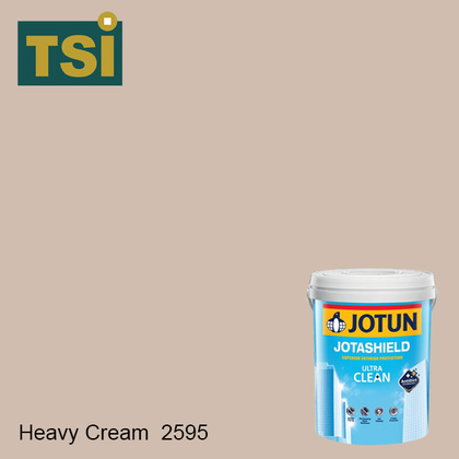 JOTUN JOTASHIELD ULTRA CLEAN 2595 HEAVY CREAM 1L