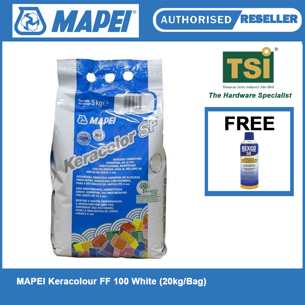 MAPEI Keracolour FF 100 White (20kg/Bag)